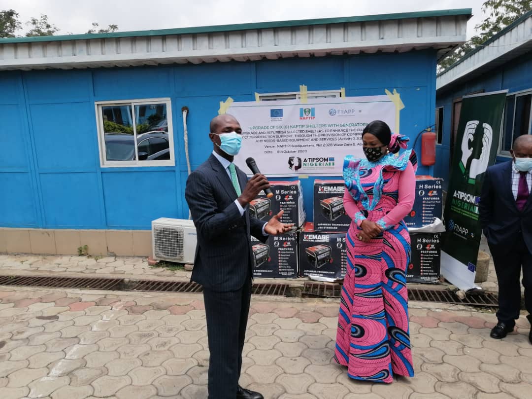 FIIAPP with funds from EU supports NAPTIP and NACTAL Shelters with ... FIIAPP with funds from EU supports NAPTIP and NACTAL Shelters with ...