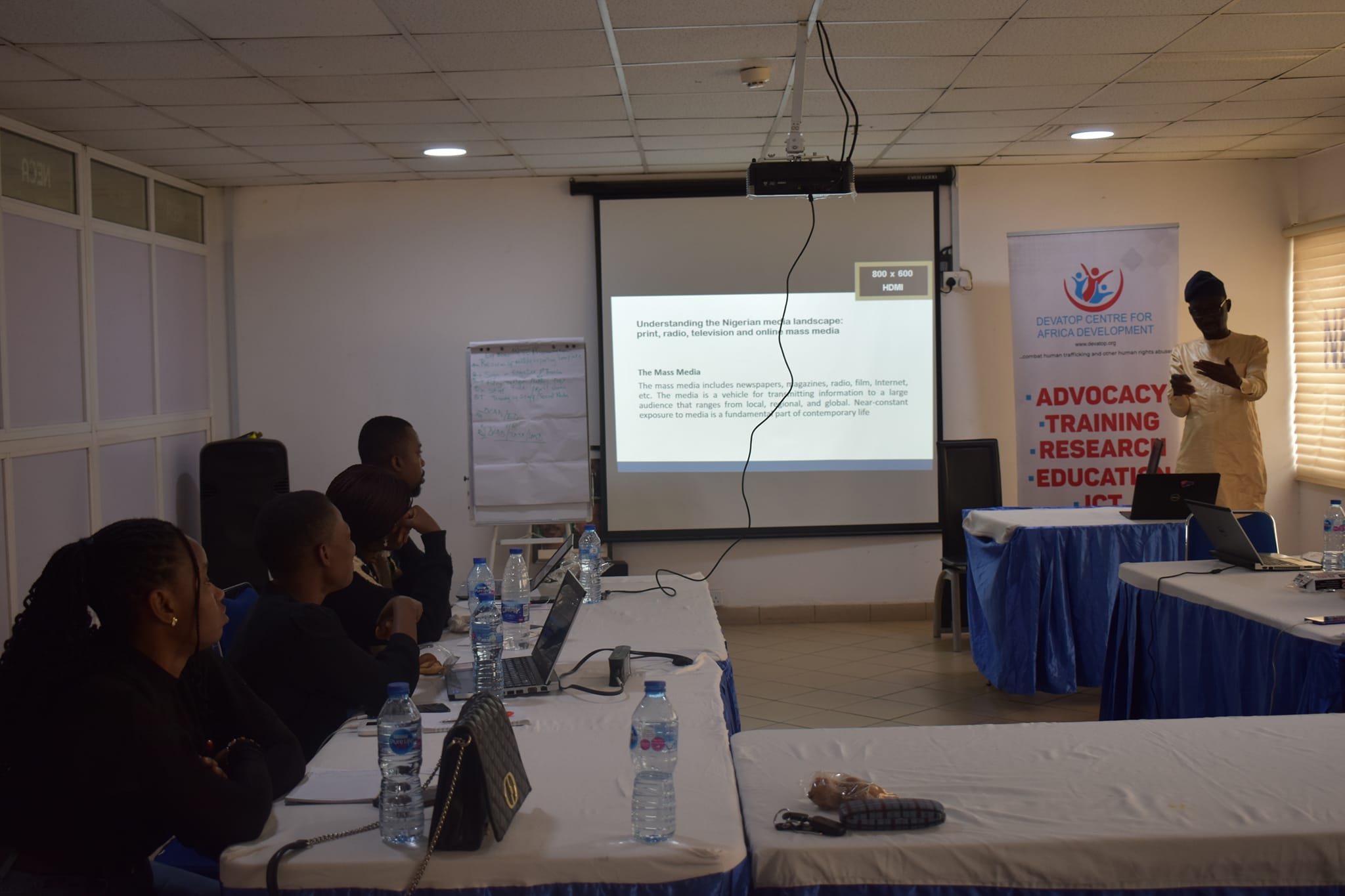 DEVATOP CENTER FOR AFRICA DEVELOPMENT COMMENCES STAFF RETREAT/TRAINING ...