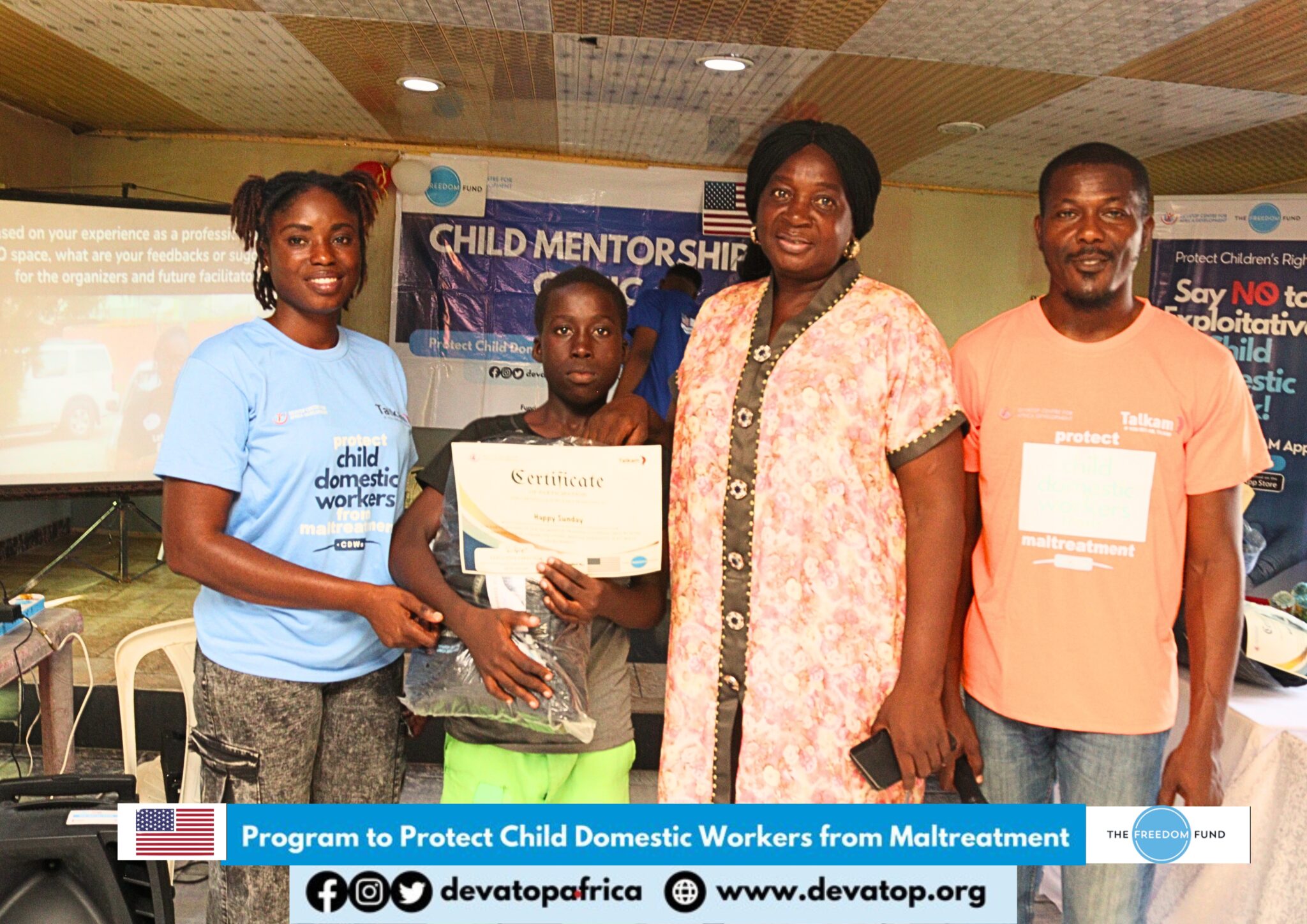 Final Mentorship Clinics Conclude Series Empowering Child Domestic ...